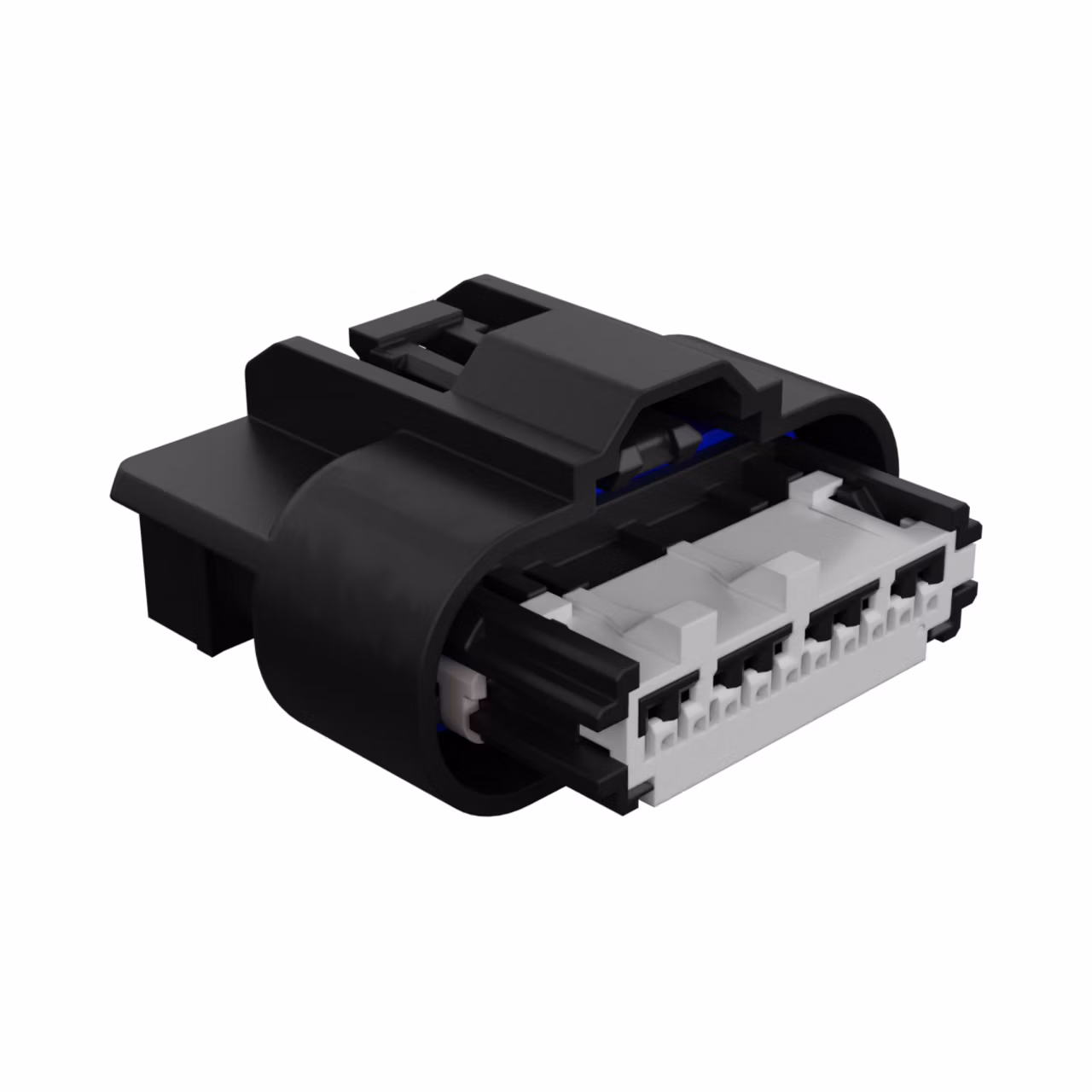Mini50 Sealed Receptacle, Single Row, without CPA, 10 Circuits, Polarization Option D, Stone Gray for sale