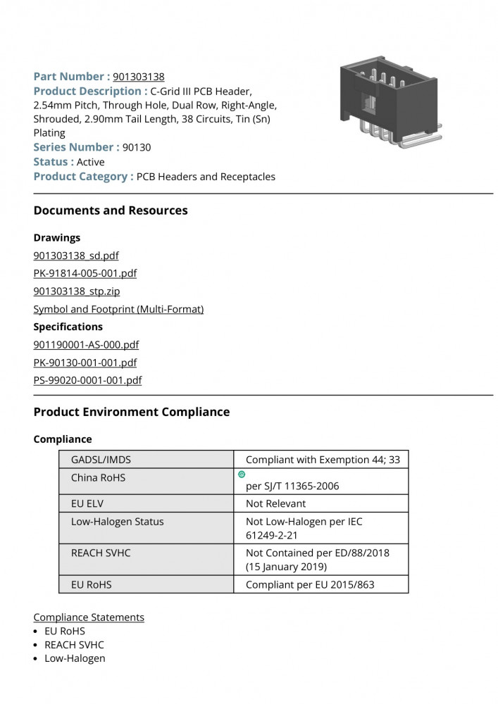 901303138 technical document preview, page 1