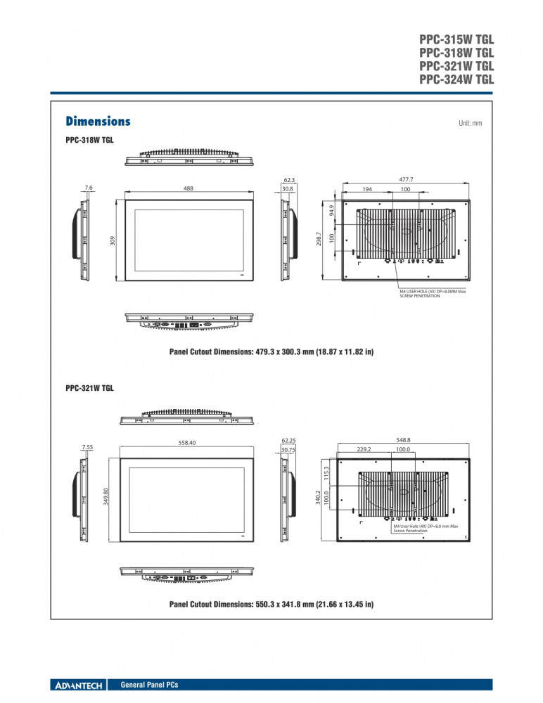 PPC-318W TGL product documentation image 3