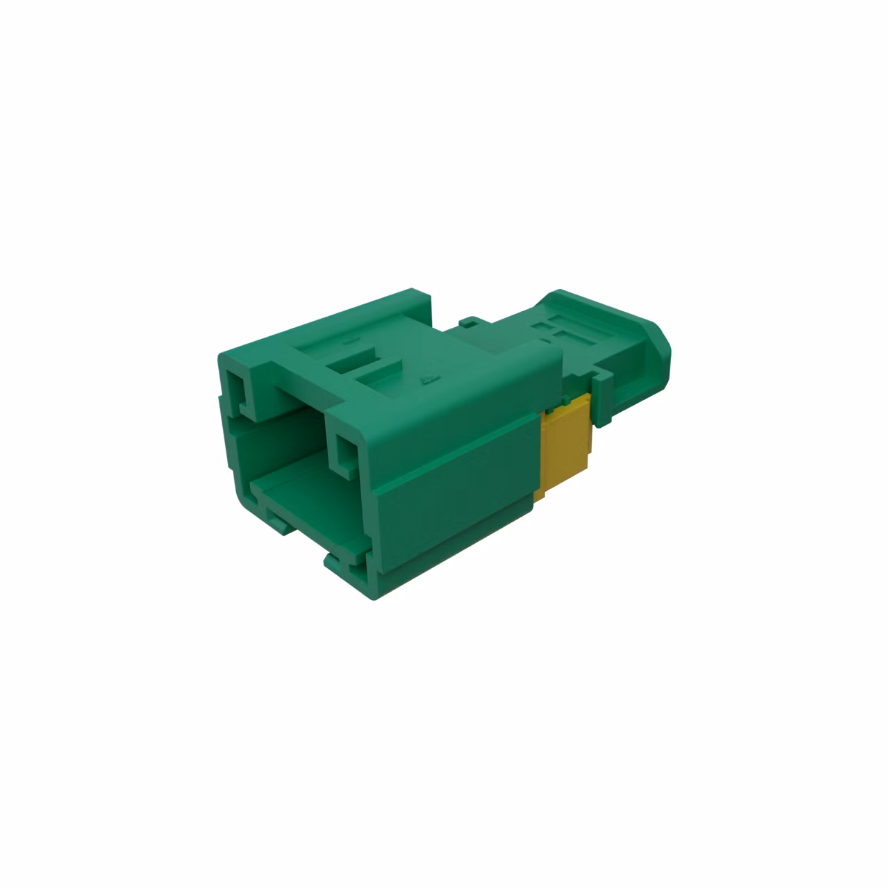 NSCC 3.33mm Pitch Male Pin Connector, Non-Sealed, 4 Circuits, Green for sale
