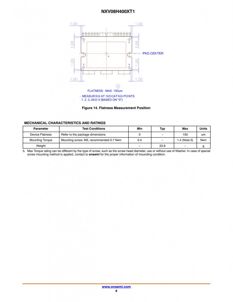 NXV08H400XT1 datasheet page 8