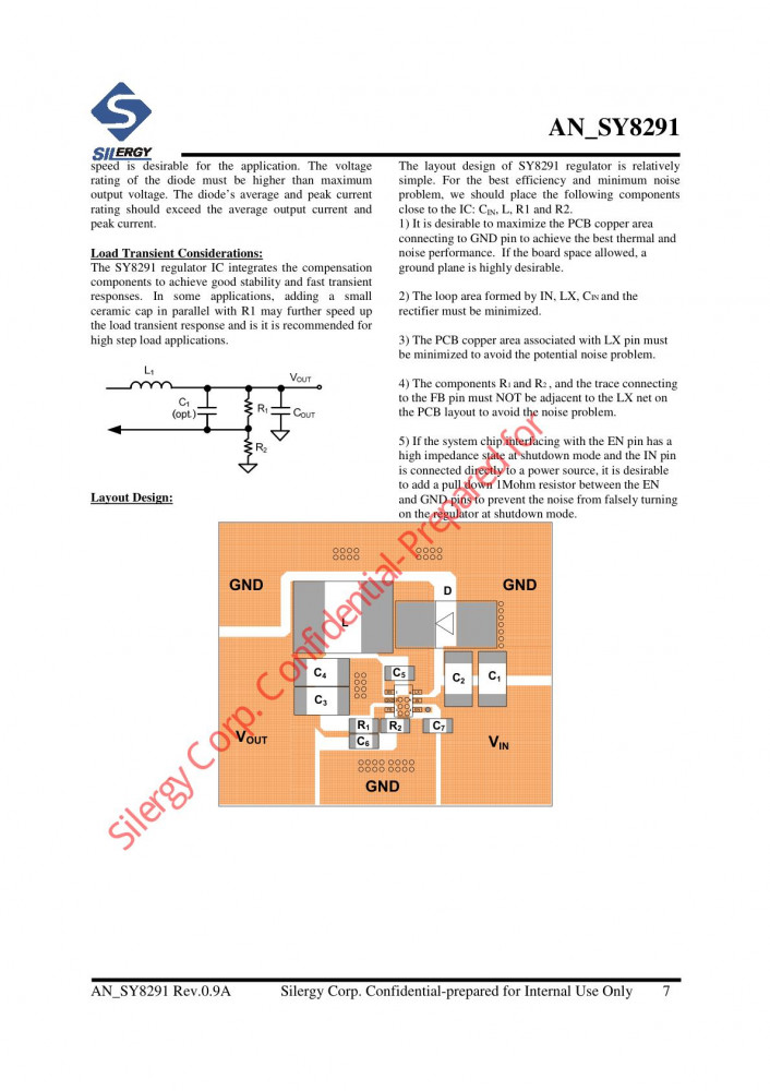 SY8291ABC datasheet page 7