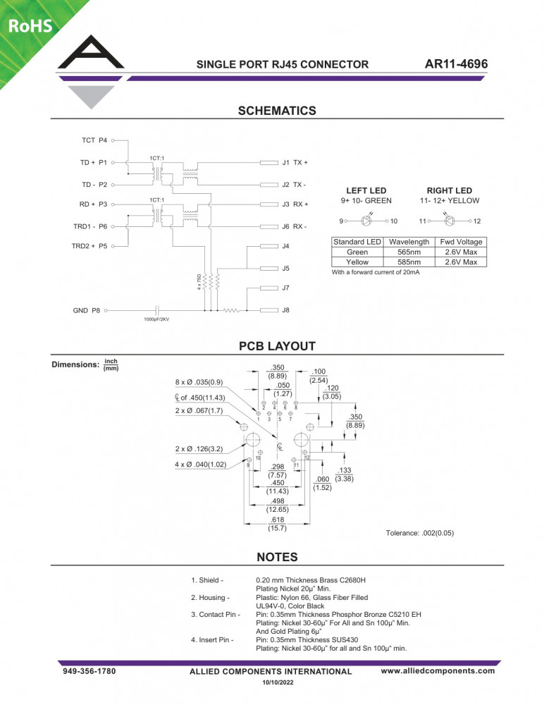 AR11-4696 datasheet image, page 2