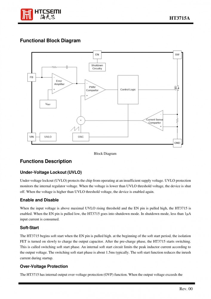 HT3715ARTZ datasheet page 6