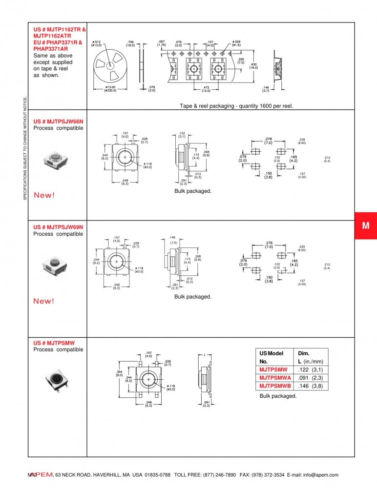MJTP series datasheet page 5