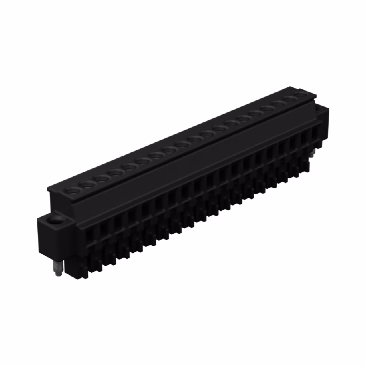 3.81mm Pitch Eurostyle Vertical Plug, with Retention Screws, Front Wire Entry, 19 Circuits for sale