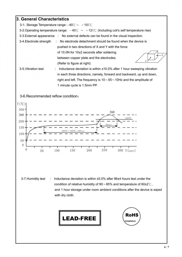 CR6045K series specification sheet page 4