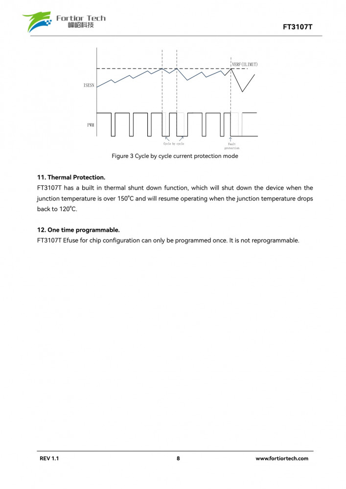 FT3107T datasheet page 8