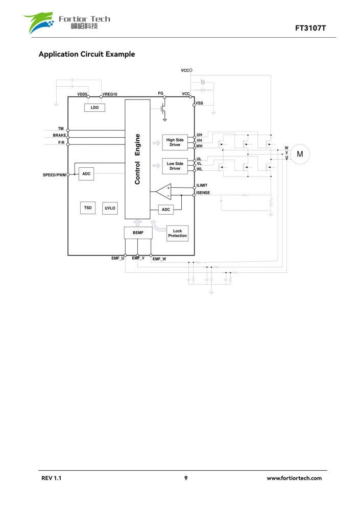 FT3107T datasheet page 9