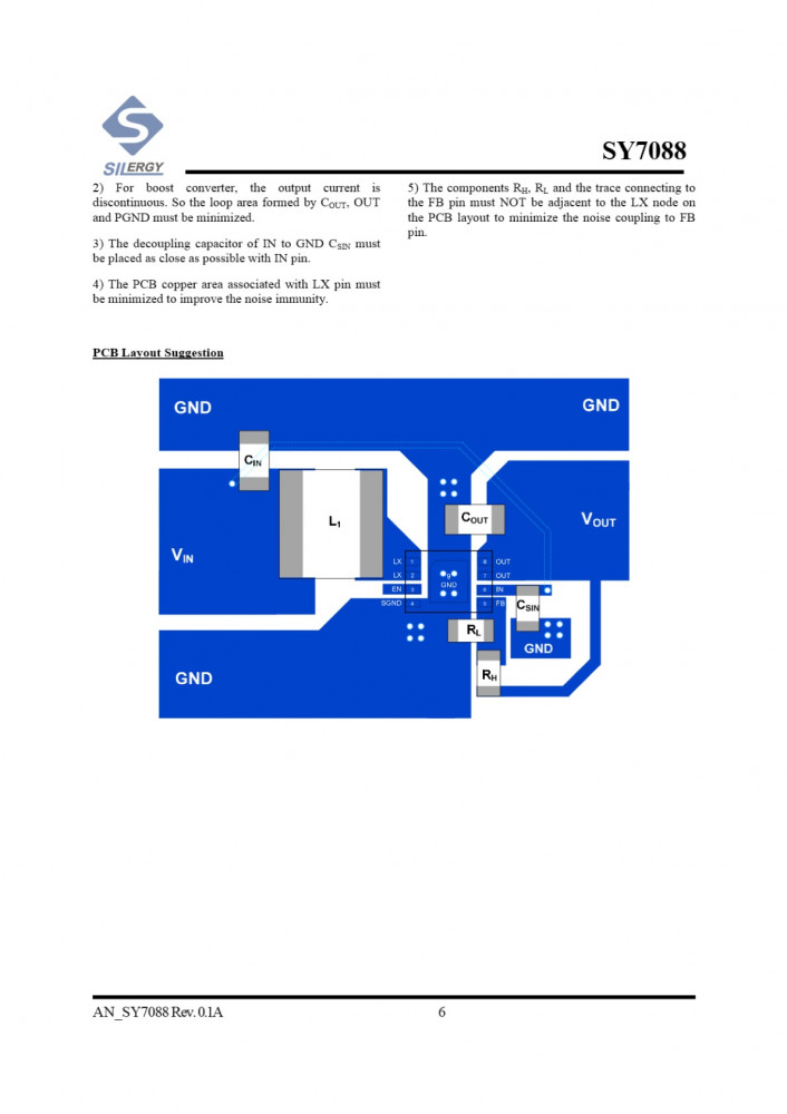 SY7088DGC datasheet page 6