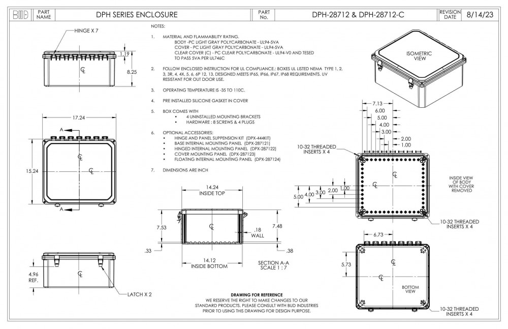 DPH-28712-C product documentation page