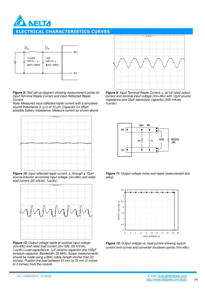 V36SE3R315NRFA datasheet page 5