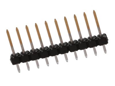 KK 254 Breakaway Header, Vertical, 5 Circuits, 0.38µm Gold (Au) Plating, Mating Pin Length 7.49mm, Bag