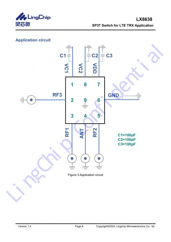 LX8638 datasheet page 6