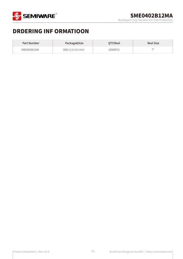 SME0402B12MA datasheet page 5
