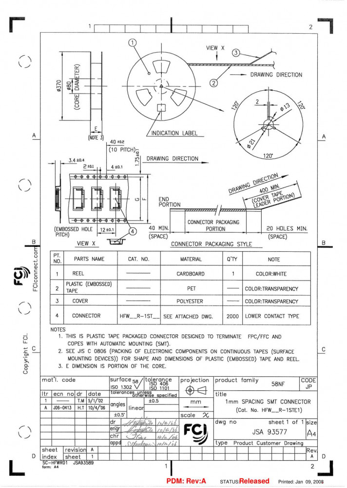 HFW connector document page 6