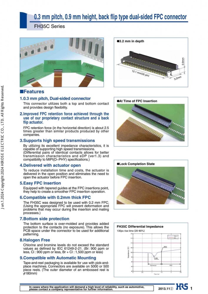 HRS FH35C document page 1