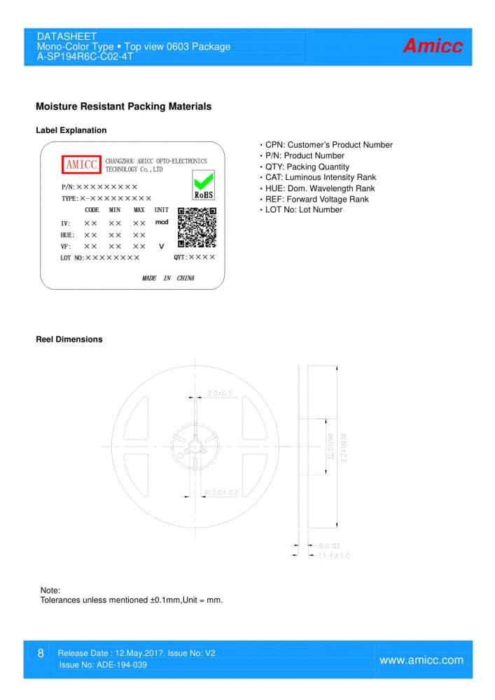 A-SP194R6C-C02-4T approval sheet page 8