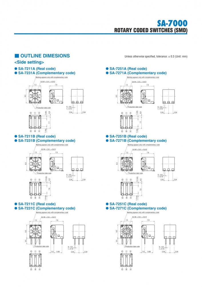 Nidec SA-7000 datasheet page 10