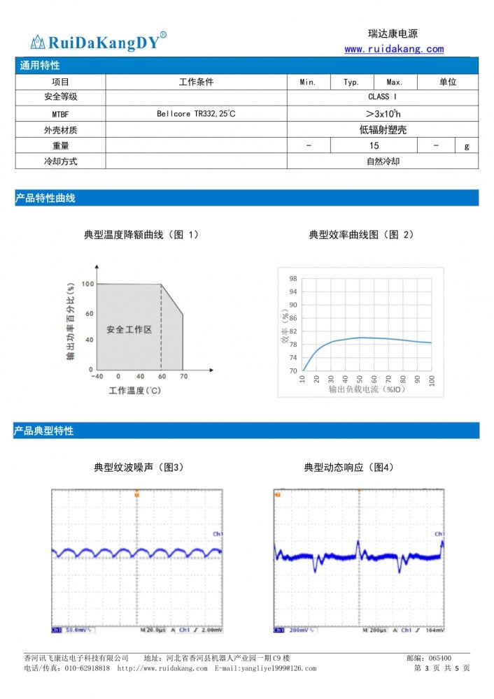 RAS5-5-WR2 datasheet page 3