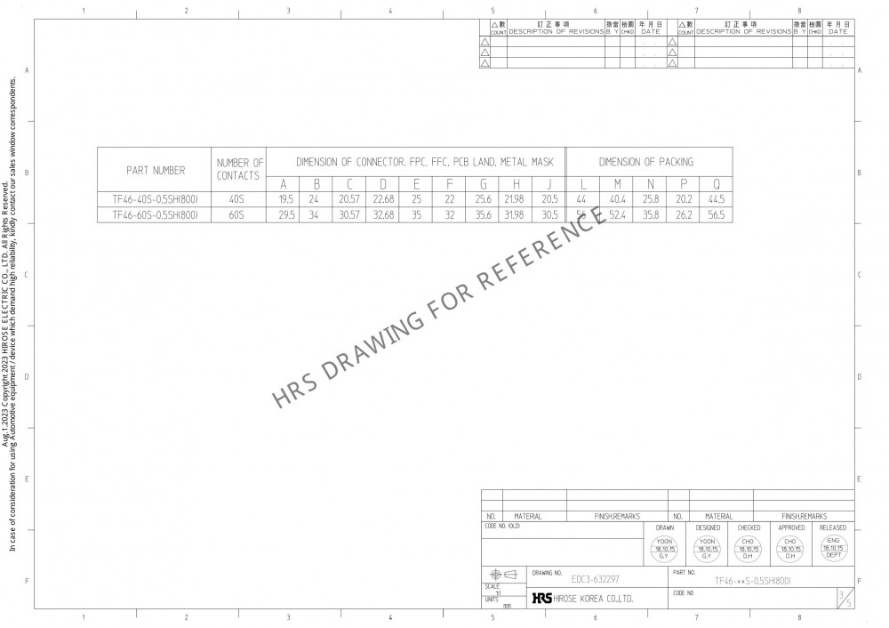 TF46 instruction manual page 1