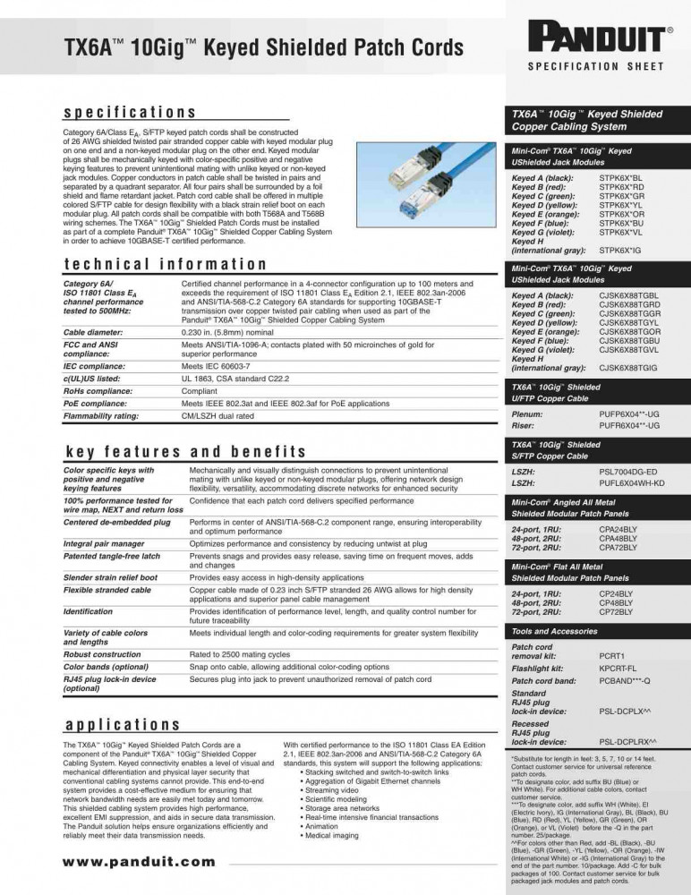 CJSK6X88TGVL technical document page 1
