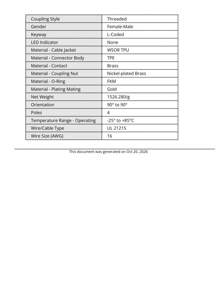 MOLEX product drawing page 3 for material number 1205010262