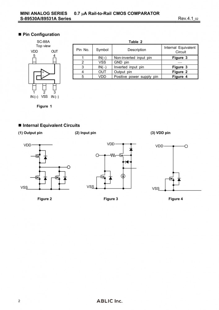 ABLIC S-89531ACNC-HCCTFG datasheet page 2