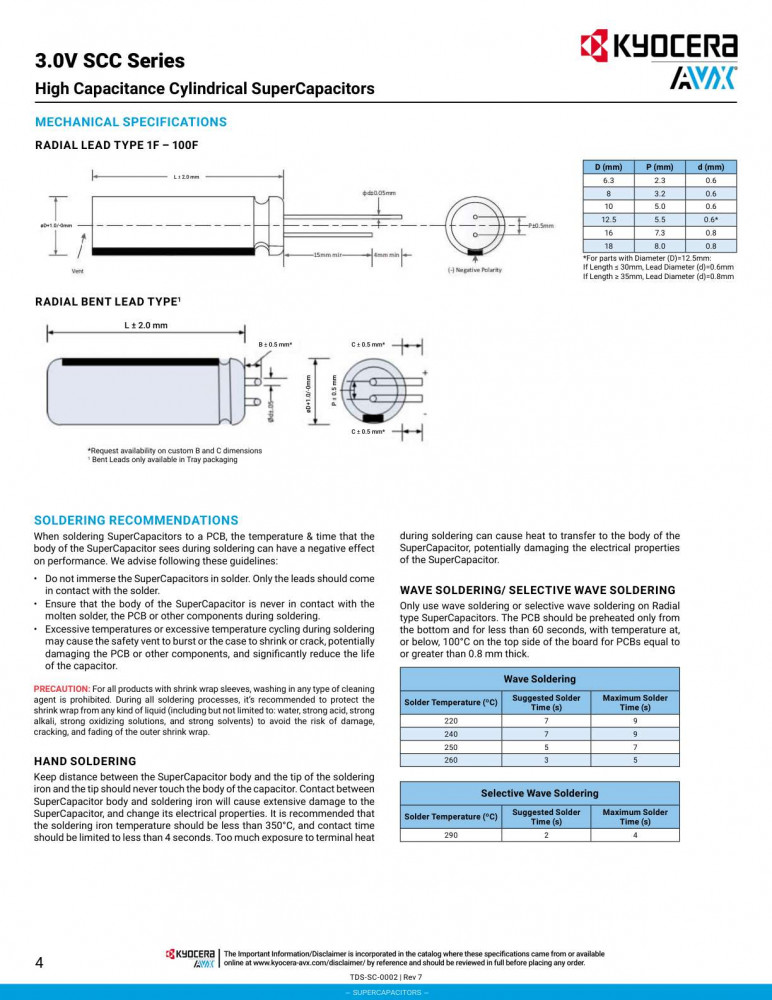 LEA NETWORKS SCC series datasheet page 4