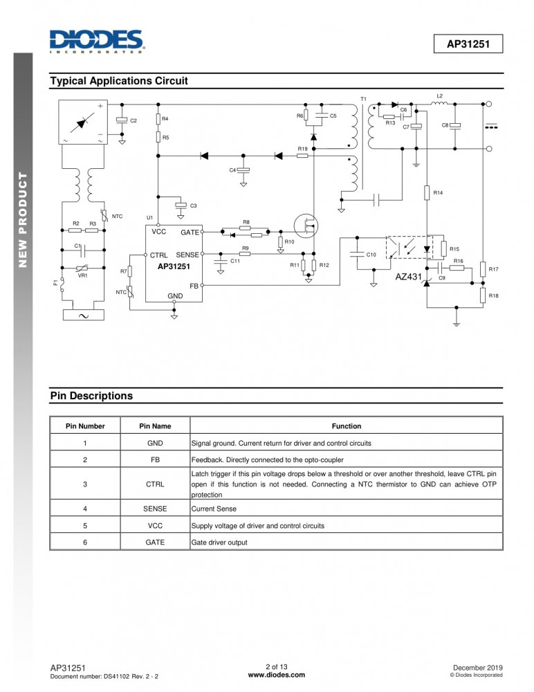 AP31251W6-7 datasheet page 2
