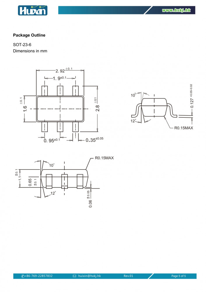 HXM10H03NSG datasheet page 5