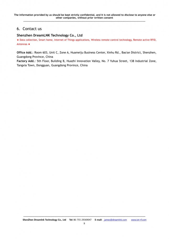 DL-X014-4G specification page 9