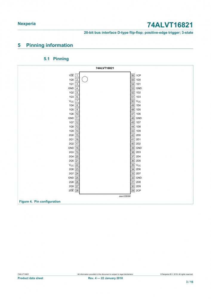 74ALVT16821DL,518 datasheet page 3