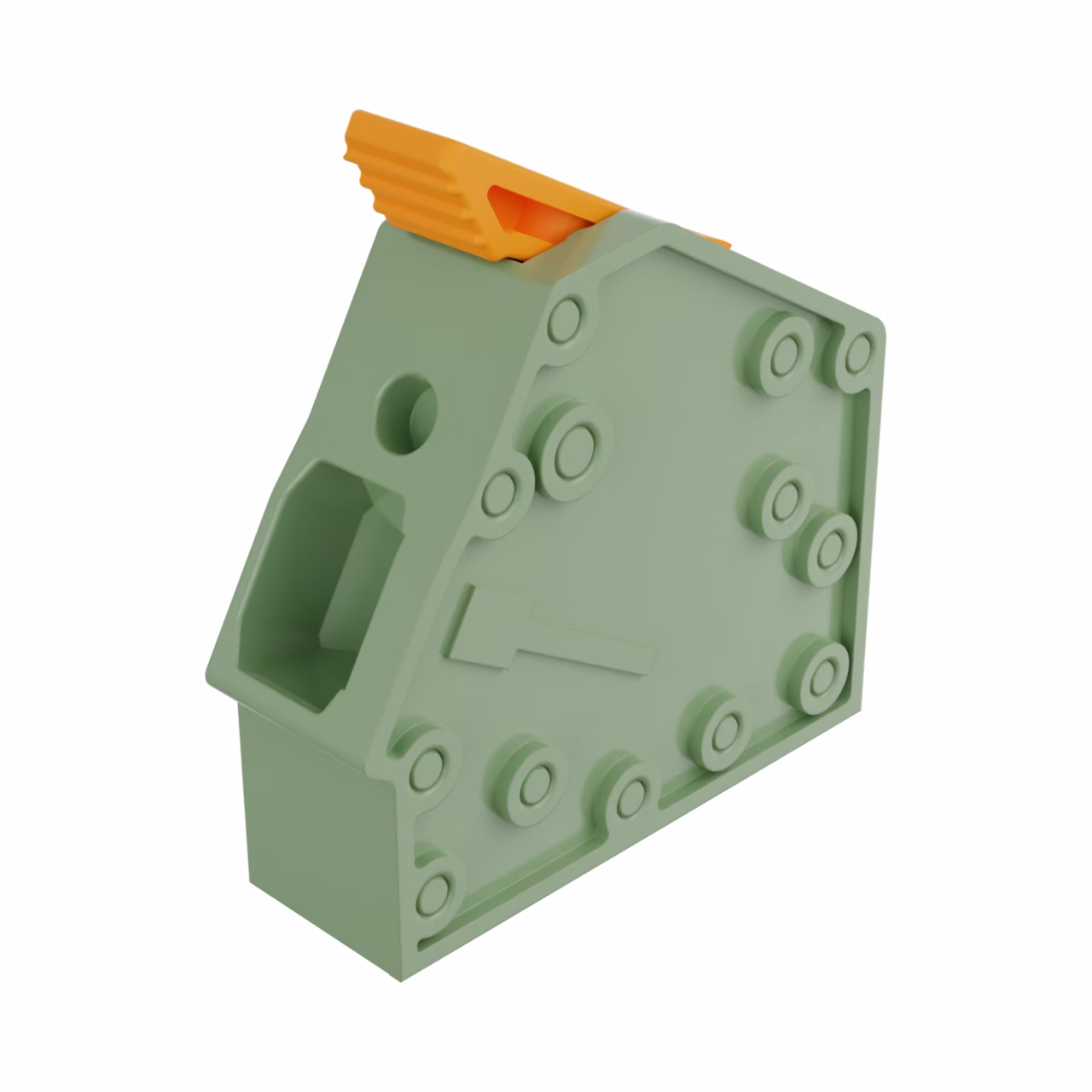 5.00mm Pitch Lever Activated Fixed Mount PCB Terminal Block, 35° Wire Entry, 1 Circuit for sale