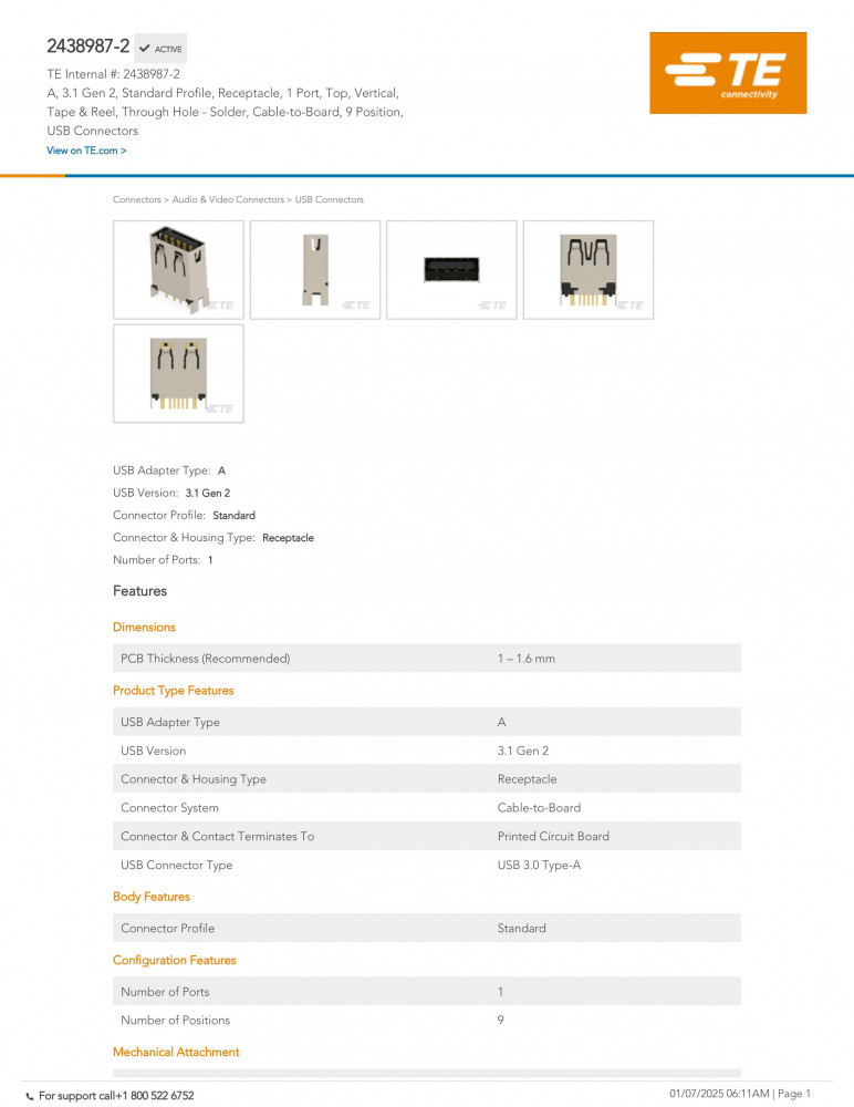 2438987-2 technical document page 1
