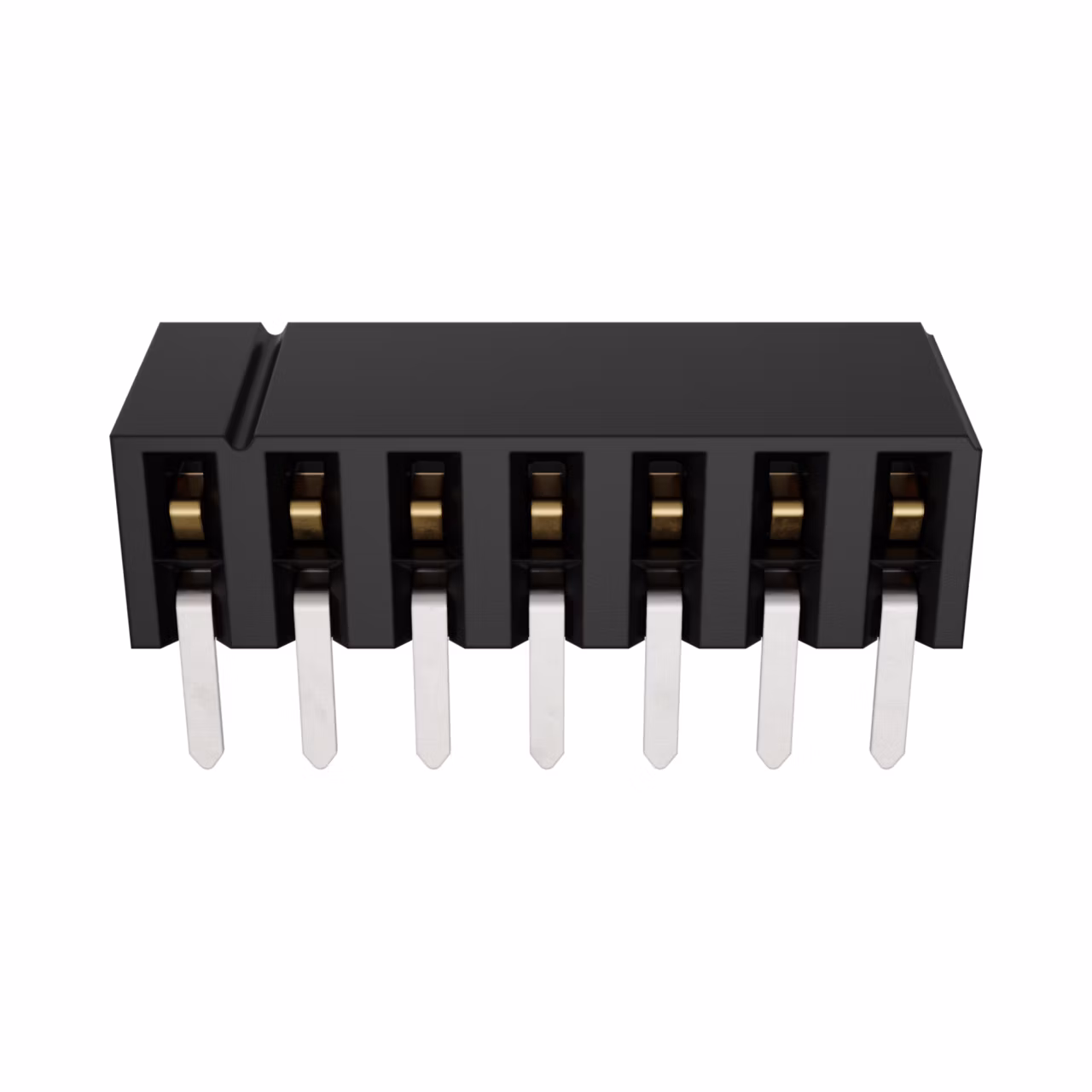 2.00mm Pitch Milli-Grid Receptacle, Side Entry, Through Hole, 0.05µm Gold (Au) Plating, 14 Circuits, Tube, Lead-Free for sale