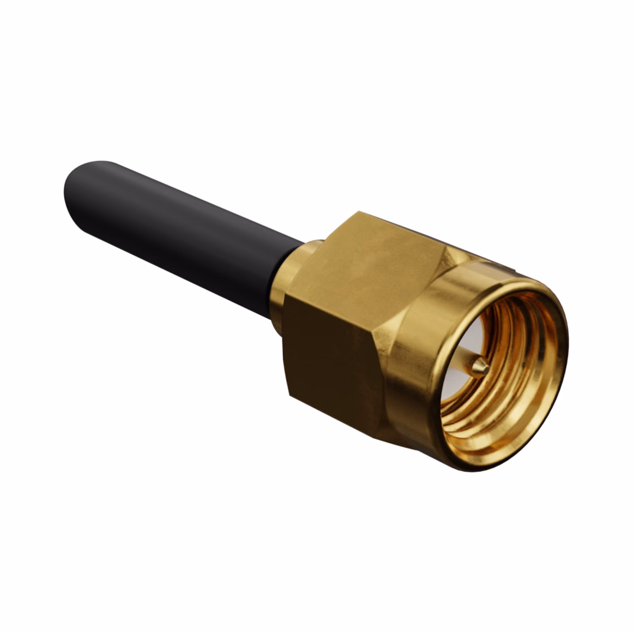 SMA Plug, Straight, Solder, RG-402 (.141