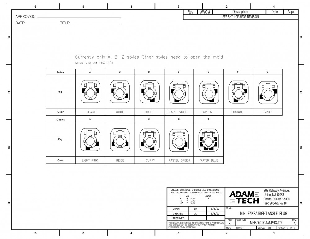 ADAM TECH MHSD drawing page 3