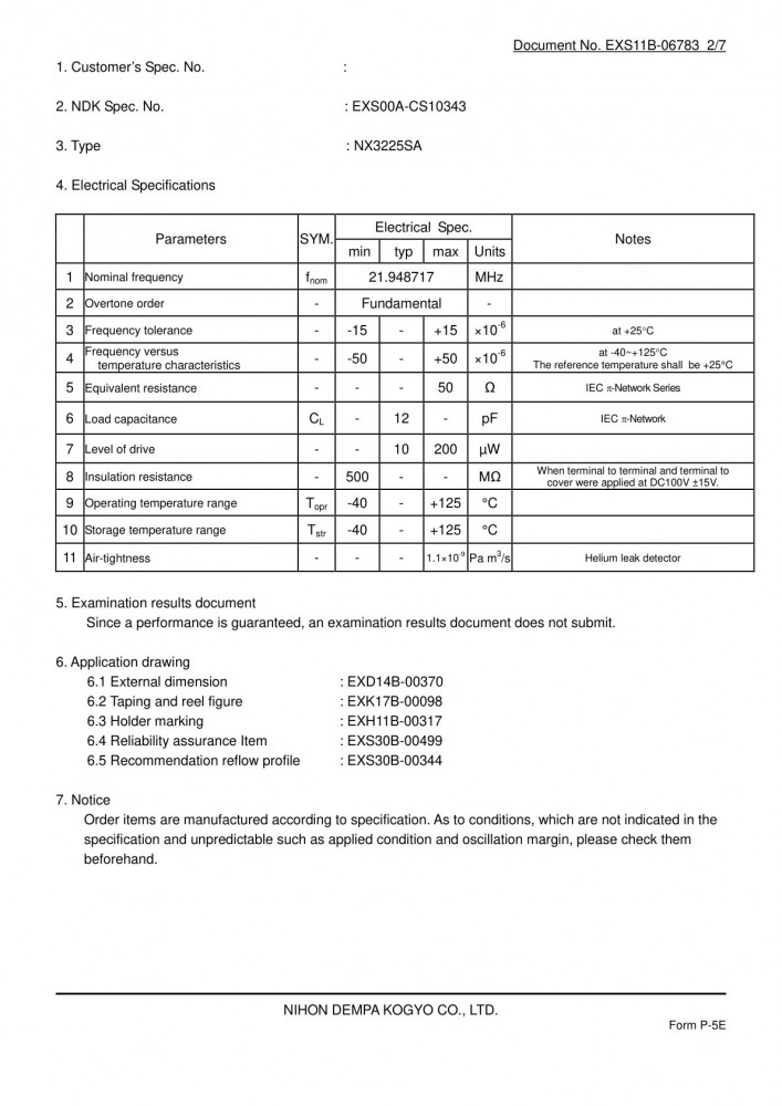 NDK specification page 2