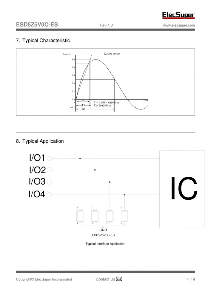 ESD5Z5V0C-ES datasheet page 4