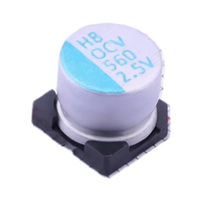 Lelon OCV561M0GTR-0812 Aluminum-Polymer Capacitor