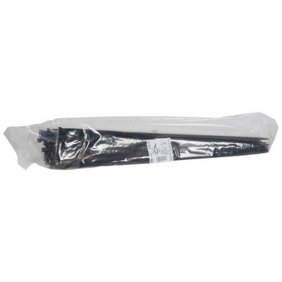 Black cable tie Colson U.V. protected with internal teeth width 9mm and lenght 185 mm