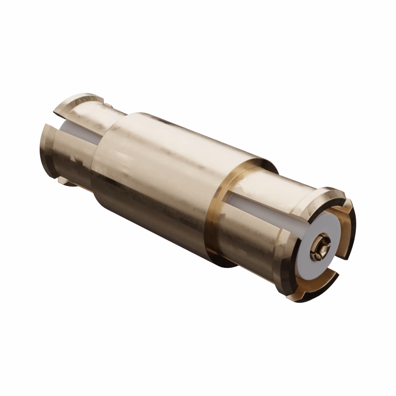SMP Jack-to-SMP Jack  Adapter, Straight, 10.77mm Length, 0.75µm Gold (Au) Plating, One Piece Per Bag, 50 Ohms for sale