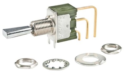 Angle PC Mount Miniature Toggle