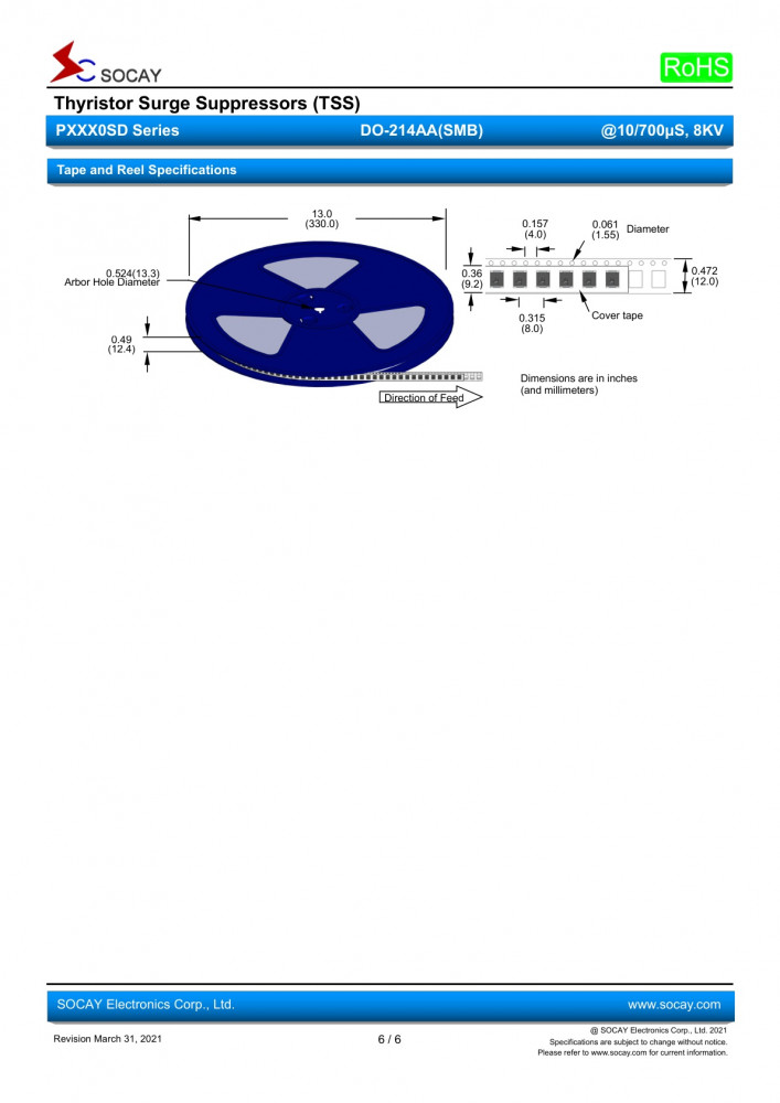 P3100SD datasheet page 6