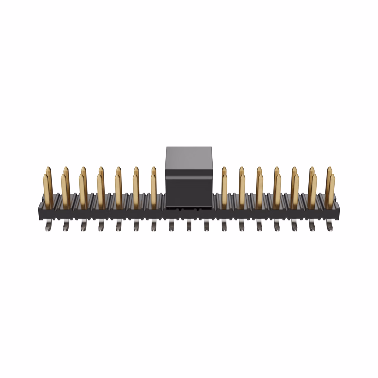 Milli-Grid Header, Vertical, Surface Mount, 34 Circuits, 0.38µm Gold (Au) Plating, Mating Pin Length 3.80mm, with Cap, Tape and Reel, Lead-Free for sale