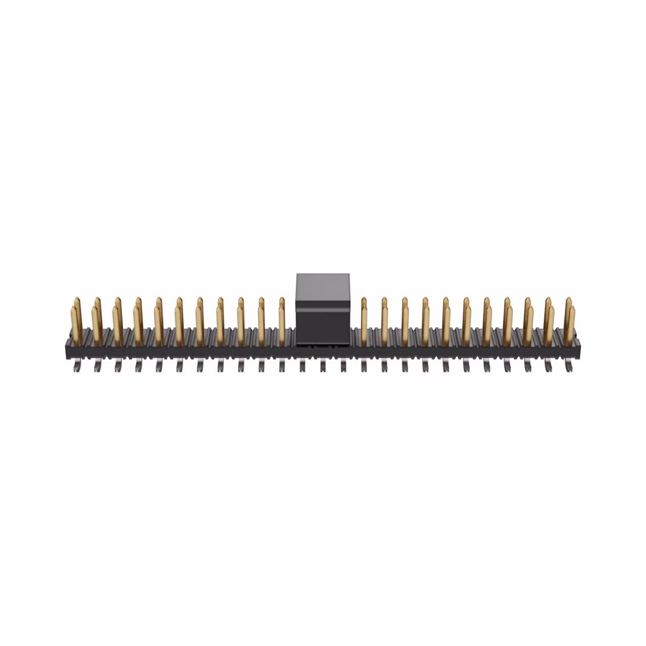 Milli-Grid Header, Vertical, Surface Mount, 50 Circuits, 0.76µm Gold (Au) Plating, Mating Pin Length 3.80mm, with Cap, Tape and Reel, Lead-Free for sale