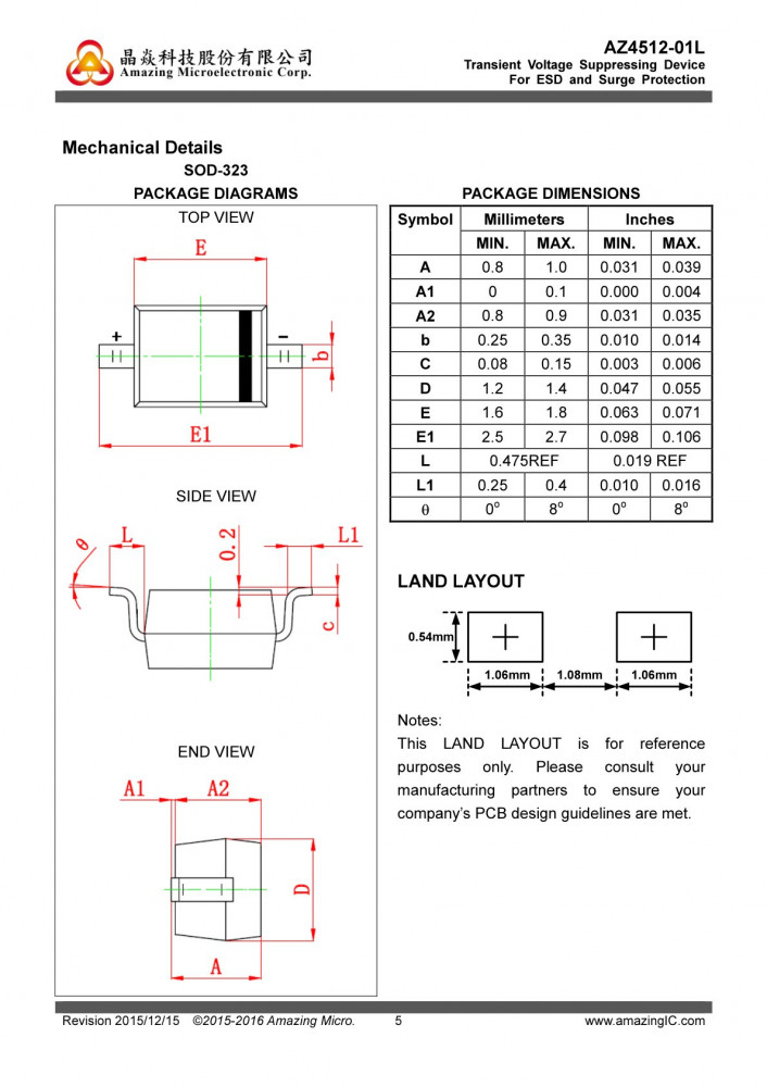 AZ4512-01L datasheet page 5