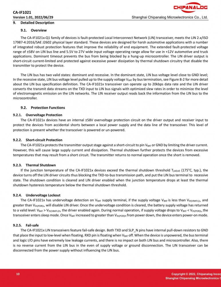 CA-IF1021D-Q1 datasheet page 10
