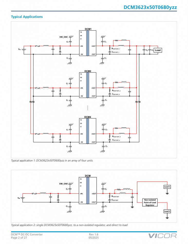 DCM3623 datasheet page 2